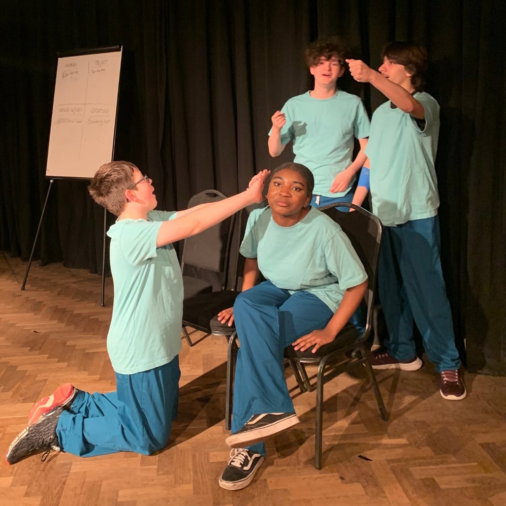 Bronze Arts Award in improvised theatre