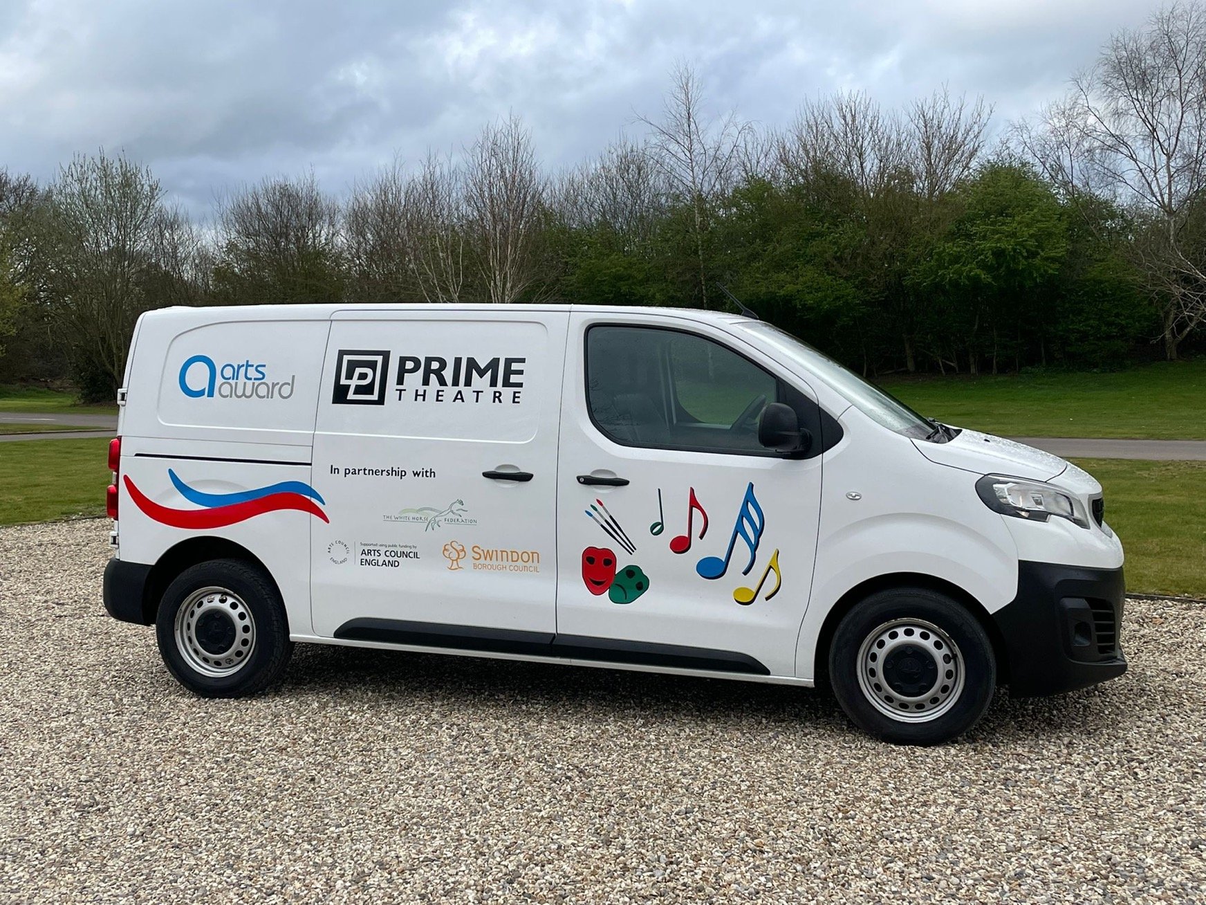 Arts Award on the move: Prime Theatre’s Arts Award van!
