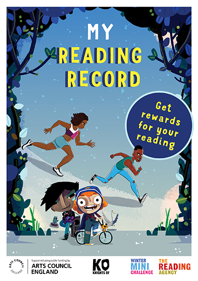 The Reading Agency's Winter Mini Challenge and Arts Award Discover!